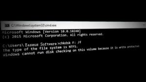 Fix Windows Cannot Run Disk Checking On This Volume Because It Is Write Protected