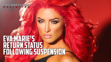 Update On Eva Maries Return Status Following Her Suspension Youtube