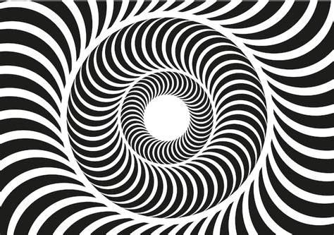 Premium Vector Spiral Pattern Psychedelic Background Vector Abstract