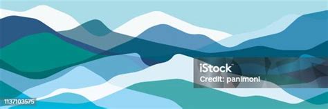 색상 산 반투명 파도 추상적인 유리 모양 현대 배경 프로젝트에 대 한 벡터 디자인 일러스트 배경 주제에 대한 스톡 벡터 아트 및 기타 이미지 Istock