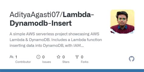 My Latest Project On Aws Serverless Aditya Agasti Posted On The Topic