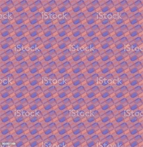 추상적인 기하학적 배경입니다 간단한 분홍색과 파란 모양입니다 원활한 벡터 패턴 0명에 대한 스톡 벡터 아트 및 기타 이미지