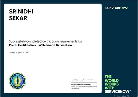 Srinidhi Sekar On Linkedin Completed Certification Requirements For Micro Certification