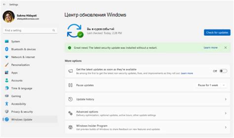 Общие сведения об обновлениях для системы безопасности устанавливаемых без перезапуска Служба