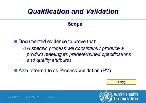 Basic Principles Of Gmp Qualification And Validation Section