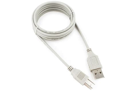 Кабель Gembird Usb 2 0 Am Bm 1 8м серый пакет Cc Usb2 Ambm 6 выгодная цена отзывы