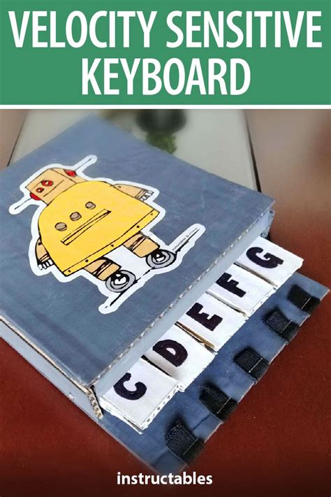 Velocity Sensitive Cardboard Keyboard Keyboard Velocity Cardboard