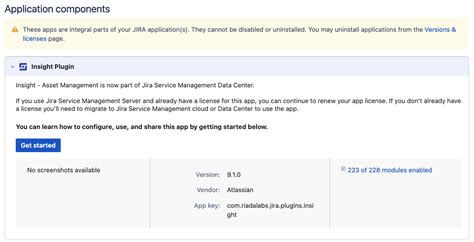 How To Install Uninstall Enable Or Disable Assets Formerly Insight Assets Management App In
