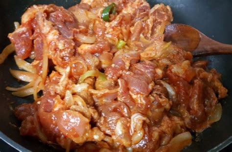 고추장 돼지불고기 황금레시피