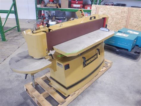 Unused Industrial Powermatic Edge Sander Live And Online Auctions On