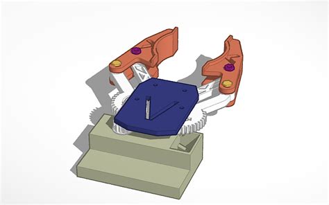 3d Design Vector Concept Robot Arm Claw Standard Servo Tinkercad 3d Design Vector Concept Robot Arm Claw Standard Servo Tinkercad