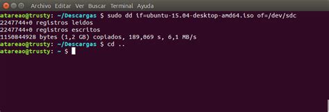 Como Crear Un Live Usb De Ubuntu Directamente Desde El Terminal