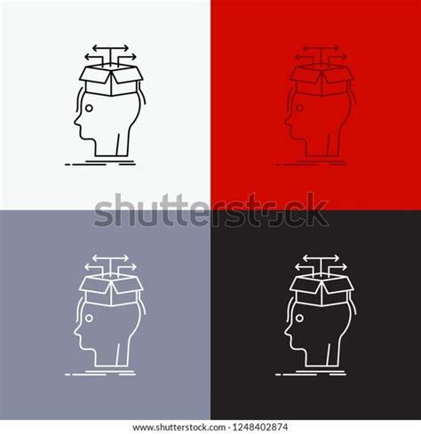 Data Extraction Head Knowledge Sharing Icon Stock Vector Royalty Free 1248402874 Shutterstock