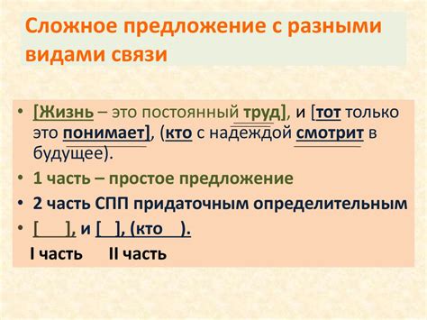 Сложное предложение с разными видами связи Синтаксический разбор презентация онлайн