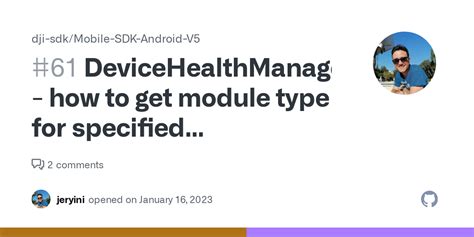 Devicehealthmanager How To Get Module Type For Specified Error