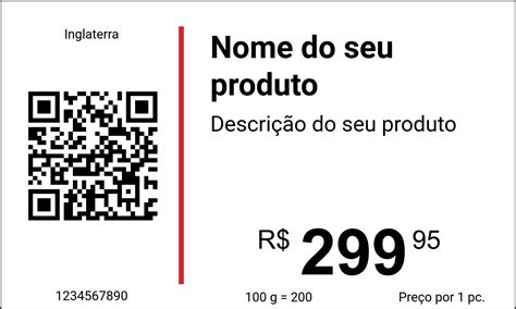 Modelos De Etiquetas De Preço