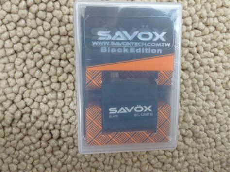 Savox 1258 TG Black Edition R C Tech Forums
