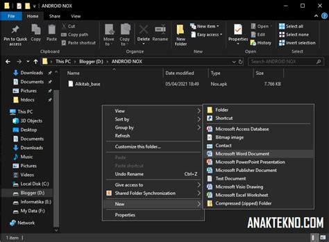 Cara Membuat Dokumen Baru Di Microsoft Word