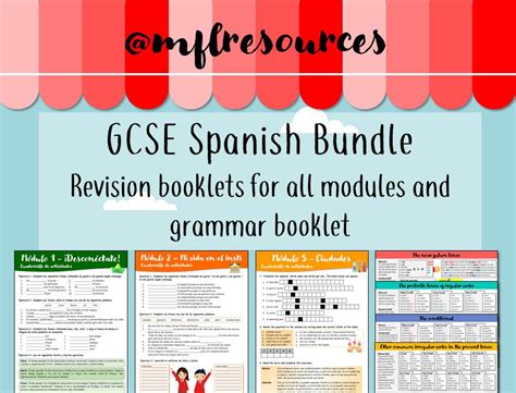 Gcse Revision Booklets Mfl Resources