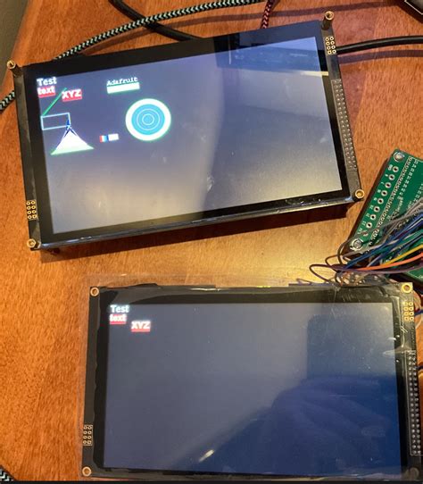 Ra8876 Parallel Display Library Testing Page 2 Teensy Forum