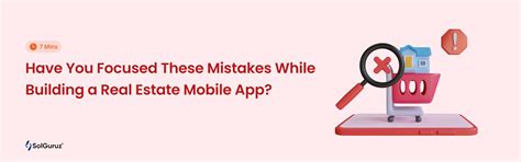 5 Mistakes To Avoid When Building Your Real Estate Mobile App