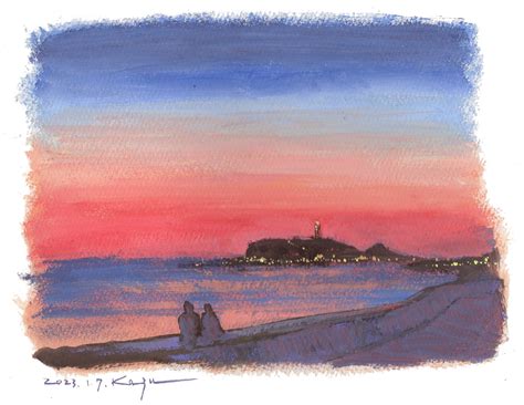 イメージ増幅する 湘南鎌倉海の絵 販売画家亀山和明のblog
