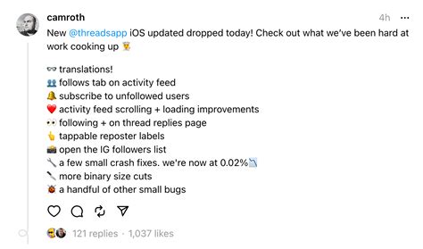 Threads Rilis Fitur Fitur Baru Bisa Subscribe Akun Hingga Terjemahkan Teks Teknologi