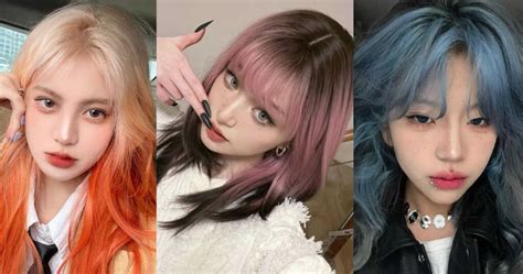 လူငယ်မိန်းကလေးတွေ ခပ်မိုက်မိုက် ဆိုးနိုင်မယ့် ဆံပင်အရောင် ဆန်းဆန်းလေးများ