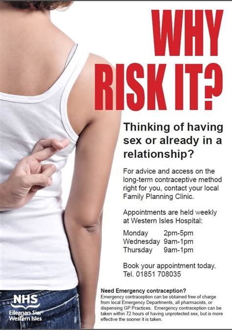 Why Risk It Thinking Of Having Sex Or Already In A Relationship NHS Western Isles Serving