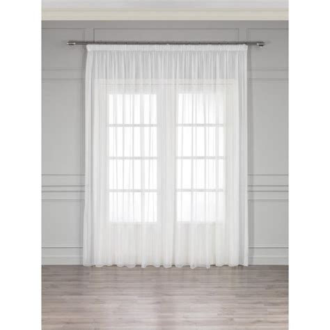 ᐉ Тюль вуаль із пришитою тасьмою шифон 200х250 см Білий • Краща ціна в Києві Україні • Купити в