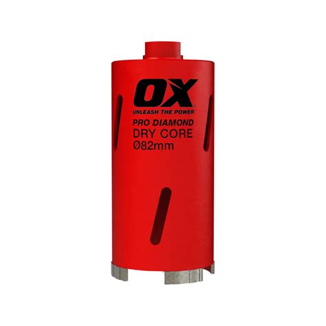 Ox Pro Dry Core Drill 82mm Ox Tools Australia