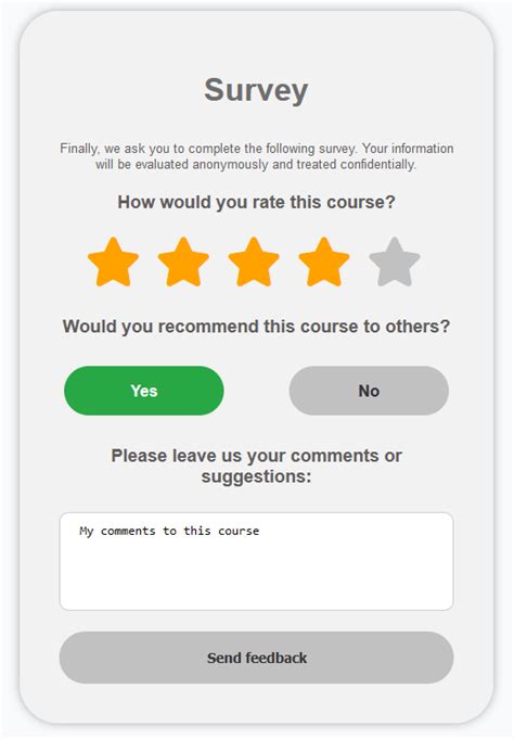 New Lms Tool For Online Course Rating