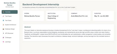 Internship Backenddevelopment Nodejs Typescript Mongodb Learningjourney Androwebstech