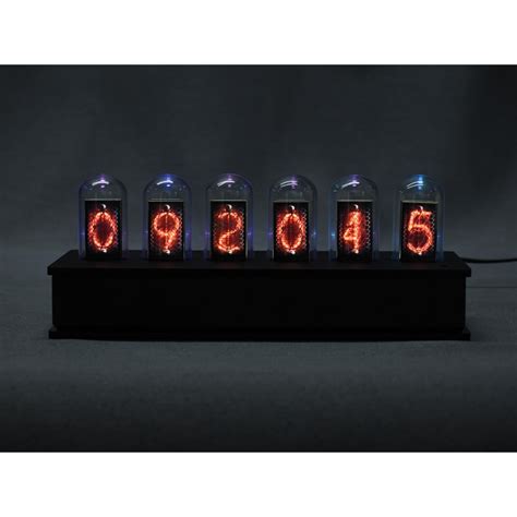 Programmable Rgb Pseudo Nixie Tube Clock Retro Desktop Digital Clock