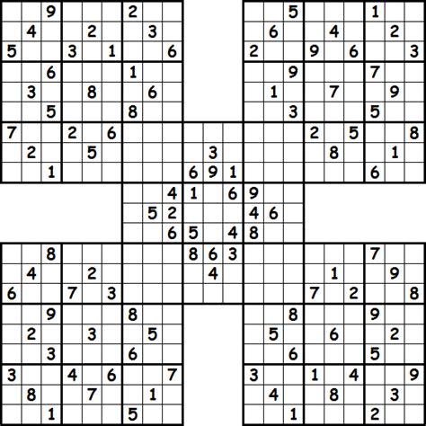 Sudoku Puzzle Types