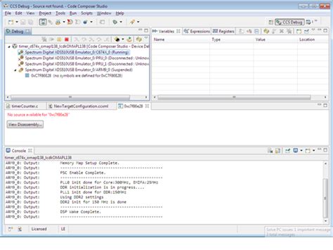 Omapl138 Timer Stops Working After Dsp Core Included Processors Forum Processors Ti E2e