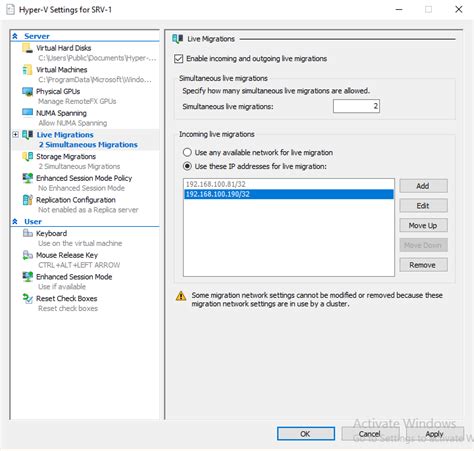 Миграция VM с Hyper V на Hyper V кластер UniTec
