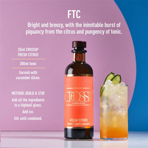 Crossip Fresh Citrus 500ml Drydrnks