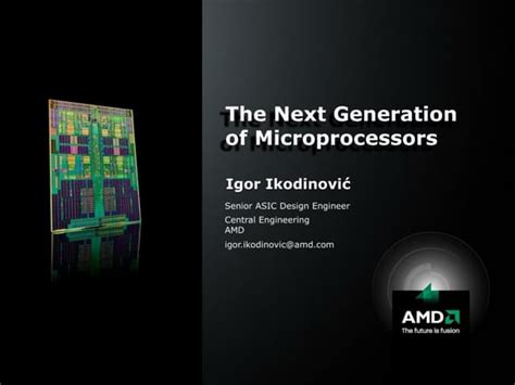 Amd The Next Generation Of Microprocessors Pdf