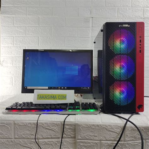 Jual Pc Gaming Core I F Vga Gtx Ti Gb Led In Shopee Indonesia