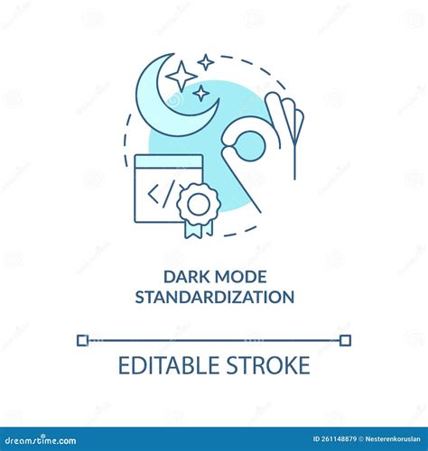 Standardization Line Icons Collection Conformity Uniformity