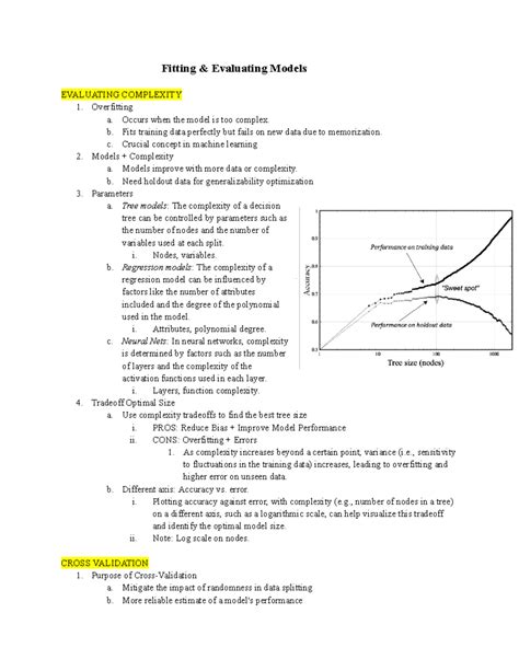 Fitting And Evaluating Models Fitting Evaluating Models EVALUATING