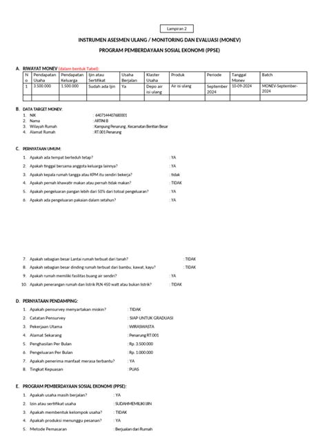 Instrumen Asesmen Ulang Ppse 2025 3 Pdf