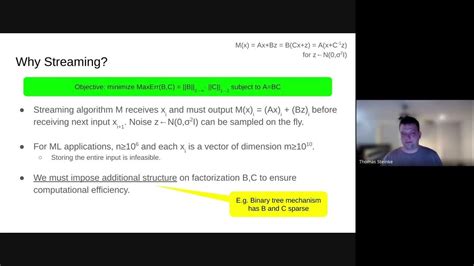 Focs 2024 10b Efficient And Near Optimal Noise Generation For Streaming Differential Privacy