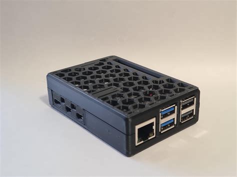 Raspberry Pi 4 Case Stl File 3d Printable Ventilated Enclosure Cooling Fan Compatible Housing