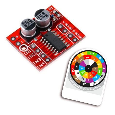 Modulo Driver Ponte H L298n L298 Mini 2 Canais Arduino Shopee Brasil