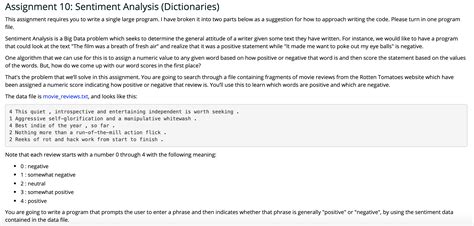 [solved] assignment 10 sentiment analysis dictionaries using