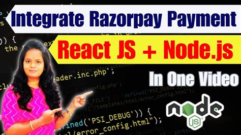 Razorpay Payment Gateway Integration With Node Js And React Js 2024 Nodejs Sdk Infysky