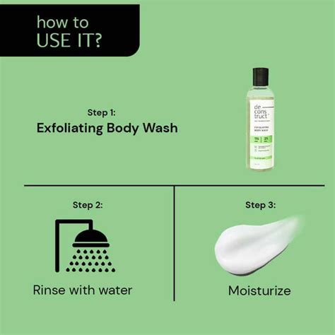 Description Deconstruct Exfoliating Body Wash A Daily Gentle Body Wash That Deeply Cleanses The