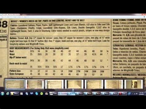 How To Read A Sewing Pattern Part ThePKFASHIONS Video Beautylish